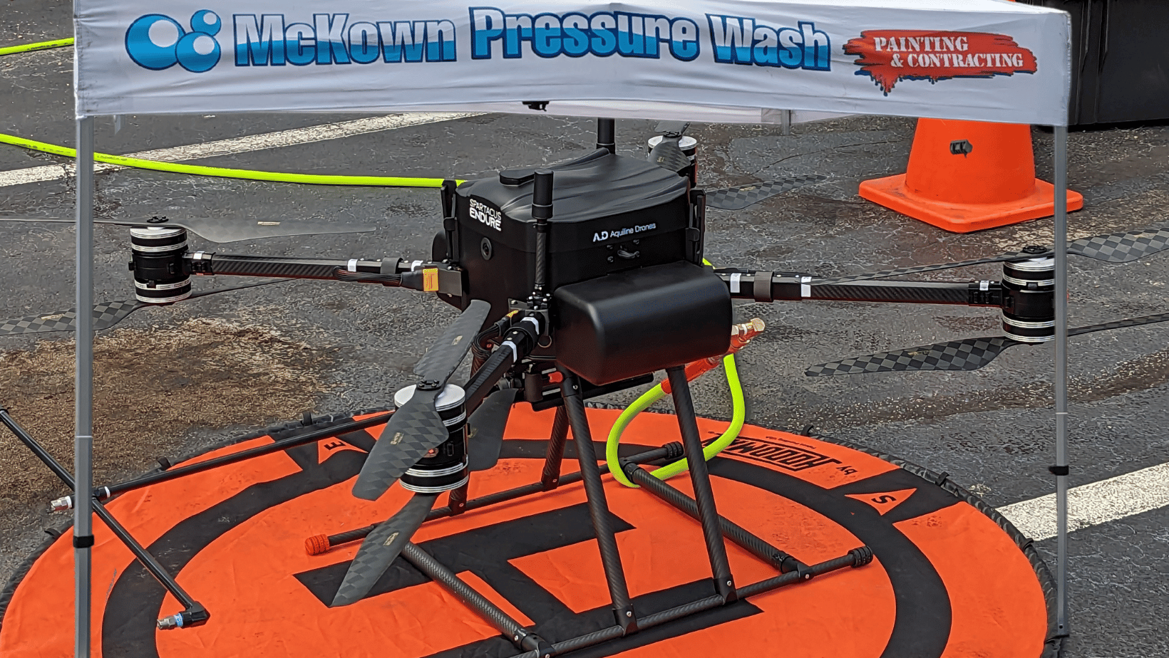 Drone Pressure Washing Takes Off With McKown Pressure Washing - McKown ...