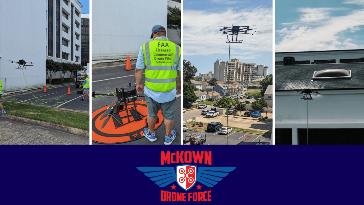 Drone Pressure Washing Takes Off With McKown Pressure Washing - McKown ...